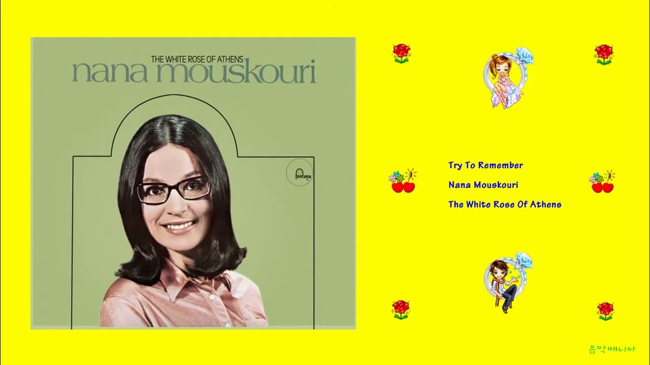 Nana Mouskouri - Try To Remember - YouTube