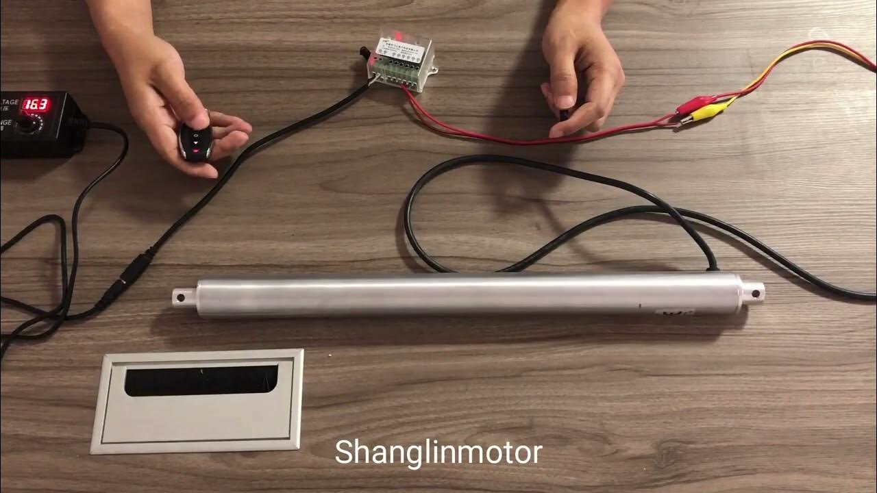 Linear Actuator Remote Control Pairing Instruction - YouTube