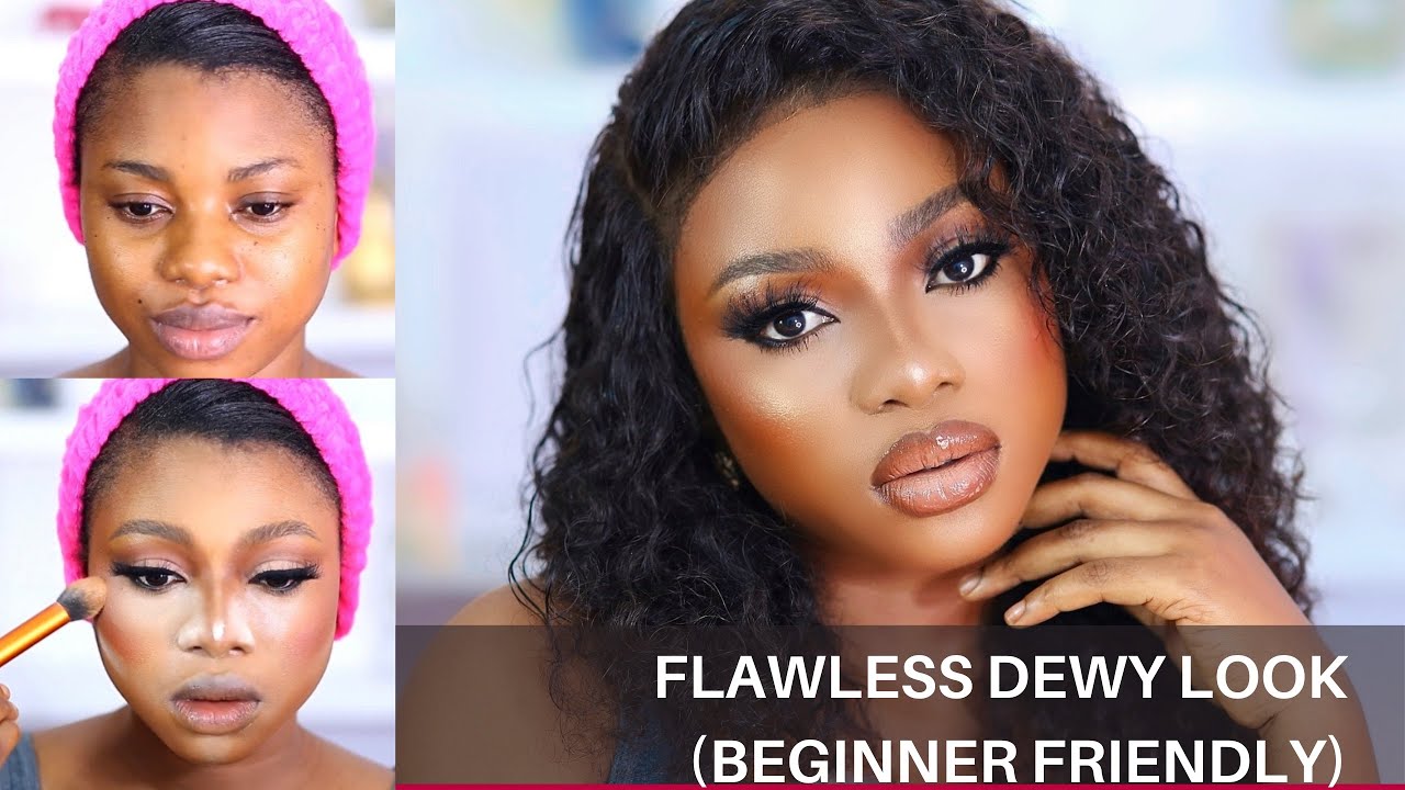 HOW TO ACHIEVE A FLAWLESS DEWY MAKEUP LOOK (BEGINNER FRIENDLY) - YouTube