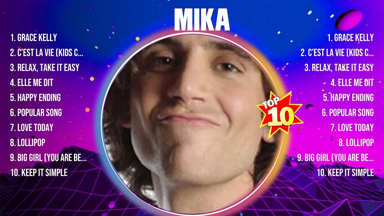 Mika The Best Music Of All Time ️ Full Album ️ Top 10 Hits Collection ...