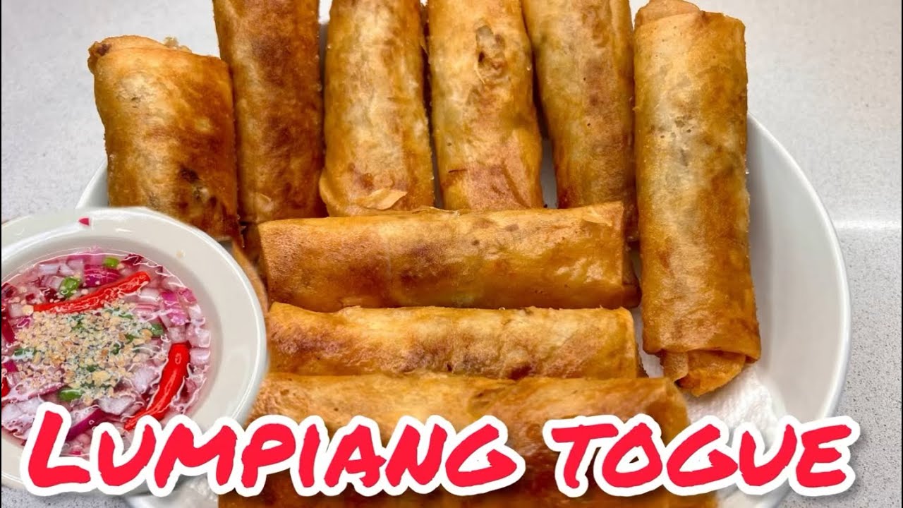 How to cook Lumpiang togue - YouTube