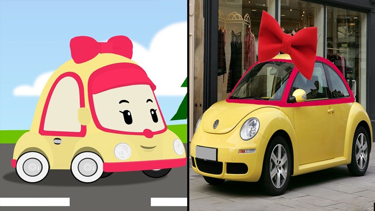 RoboCar Poli In Real Life - Zilo Cartoons - YouTube