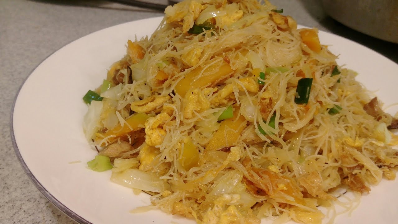Bihun goreng Labu kuning (taiwan style 炒米粉和南瓜) [BAHASA] - YouTube