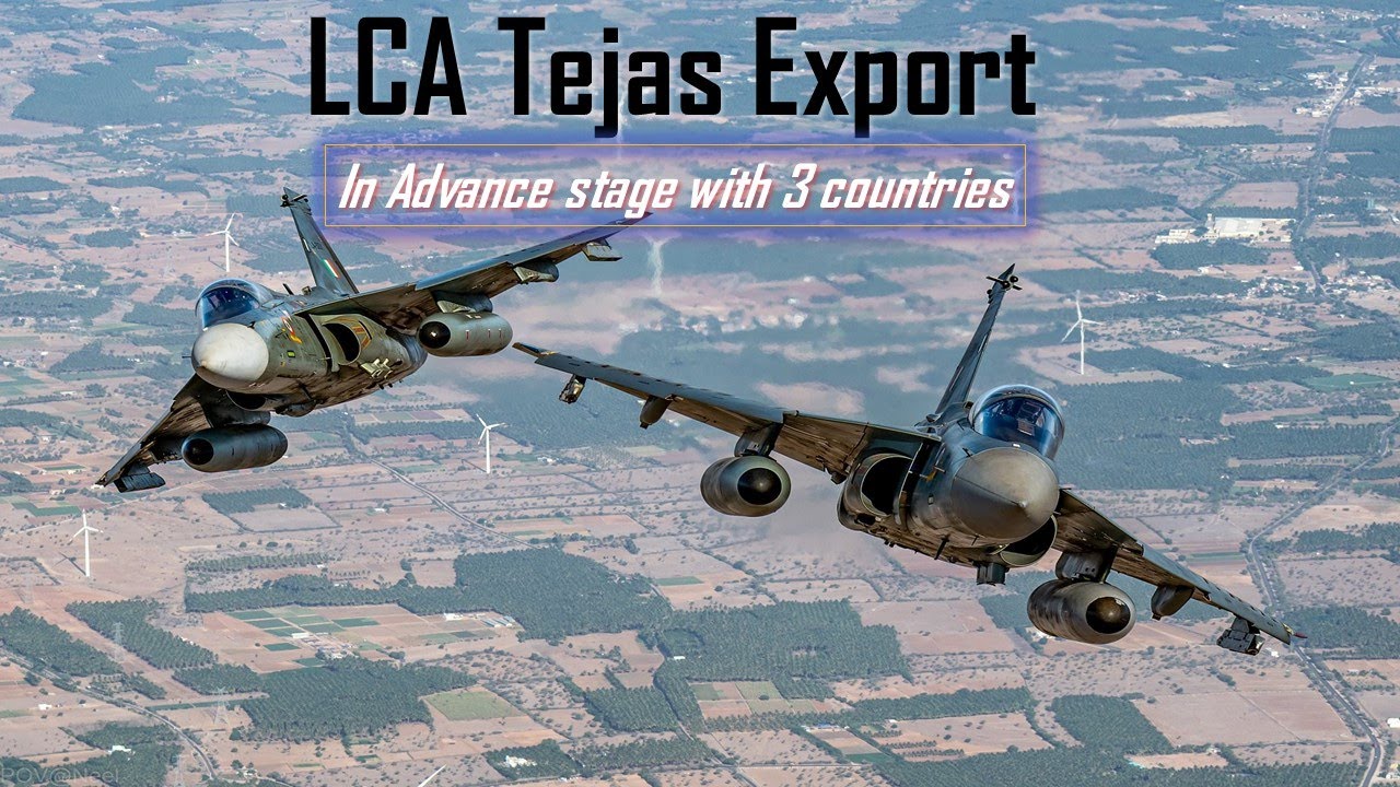 Export of LCA Tejas in the advance stage with three countries - YouTube