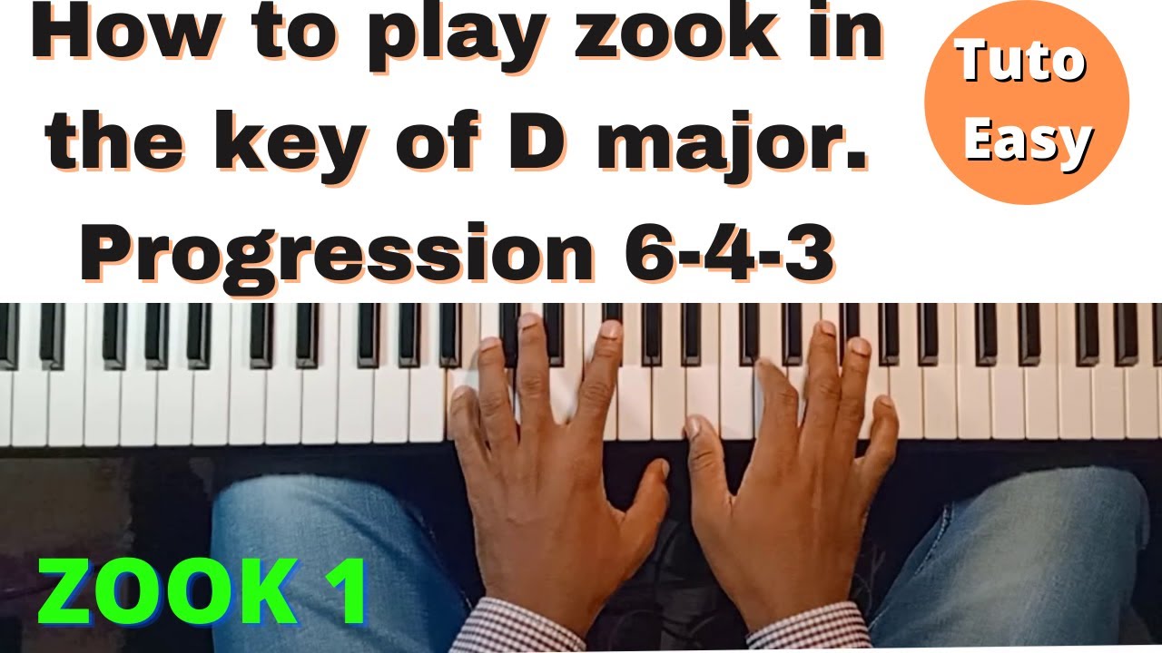 EASY ZOOK in the key of D major/Easy Tutorial😍😍😍😍😍😍 - YouTube
