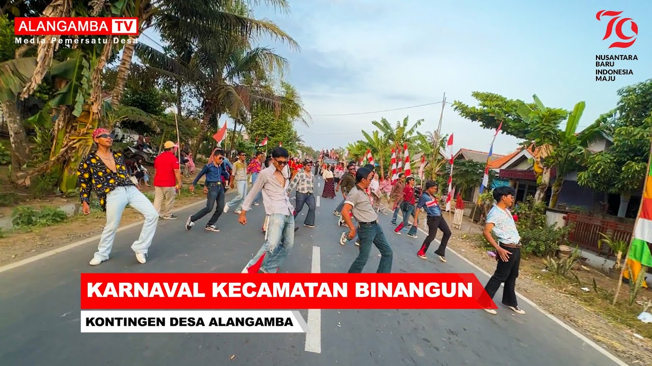 DESA ALANGAMBA IKUT MEMERIAHKAN KARNAVAL TINGKAT KECAMATAN BINANGUN ...