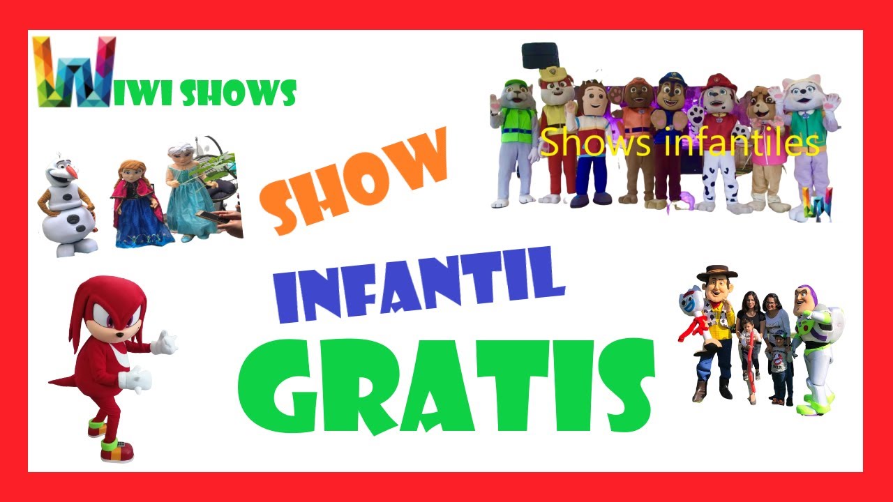 Show Infantil Gratis - Shows Infantiles - Wiwi Shows - Domingo 28 de ...