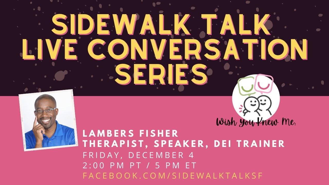 Wish You Knew Me: Live Conversations Series with Lambers Fisher from ...
