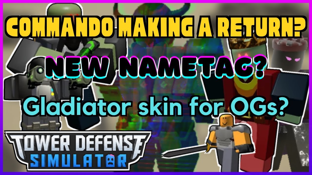 Is Commando Returning to TDS? OG gladiator skin? and Hidden wave reward ...