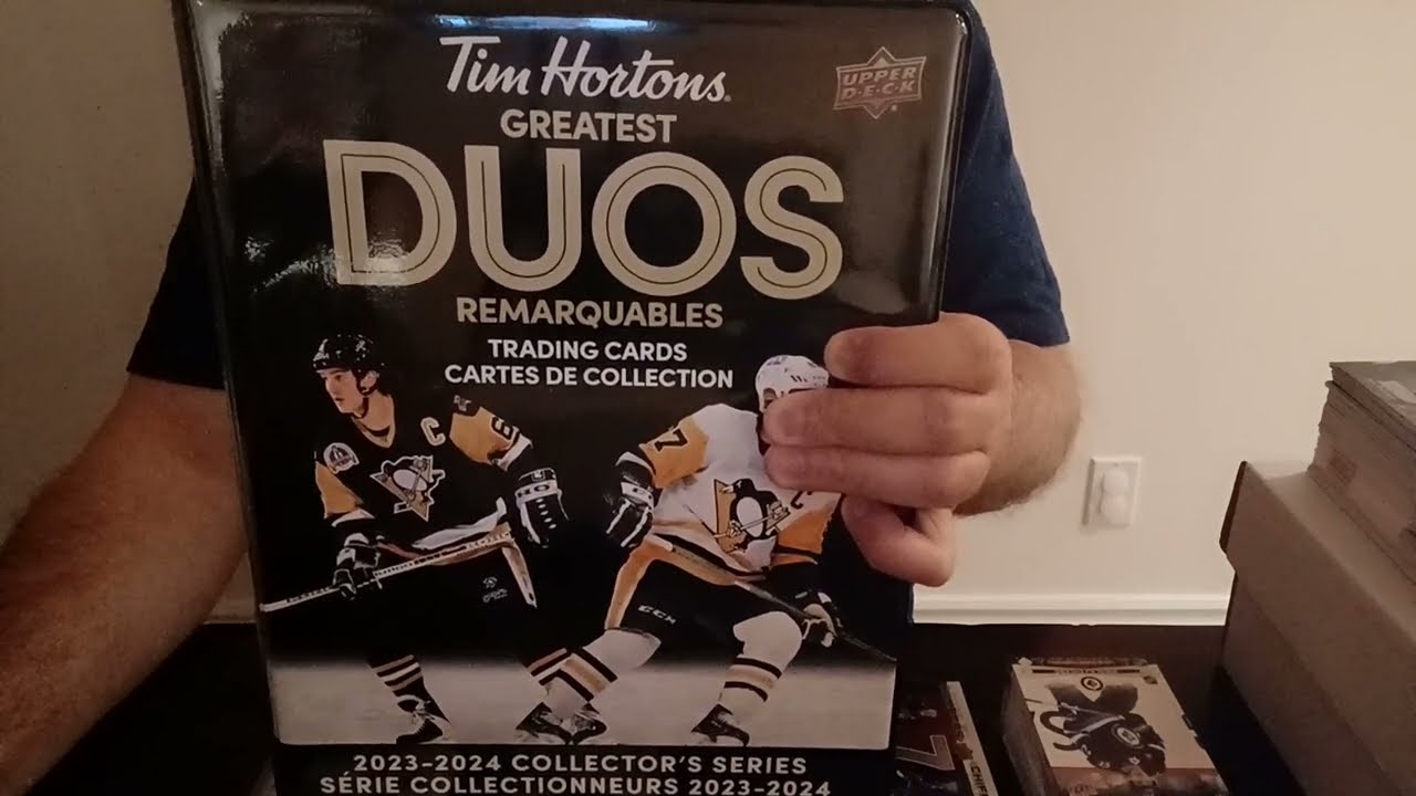 Tim Hortons Duos Opening 100 packs of 2023-24 Tim Hortons Greatest Duos ...