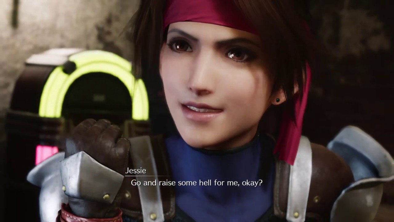 FINAL FANTASY VII REMAKE - Jessie is out - YouTube