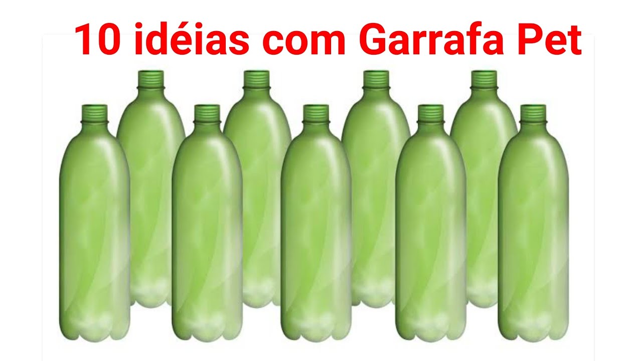10 idéias de Reciclagem de garrafa Pet - YouTube