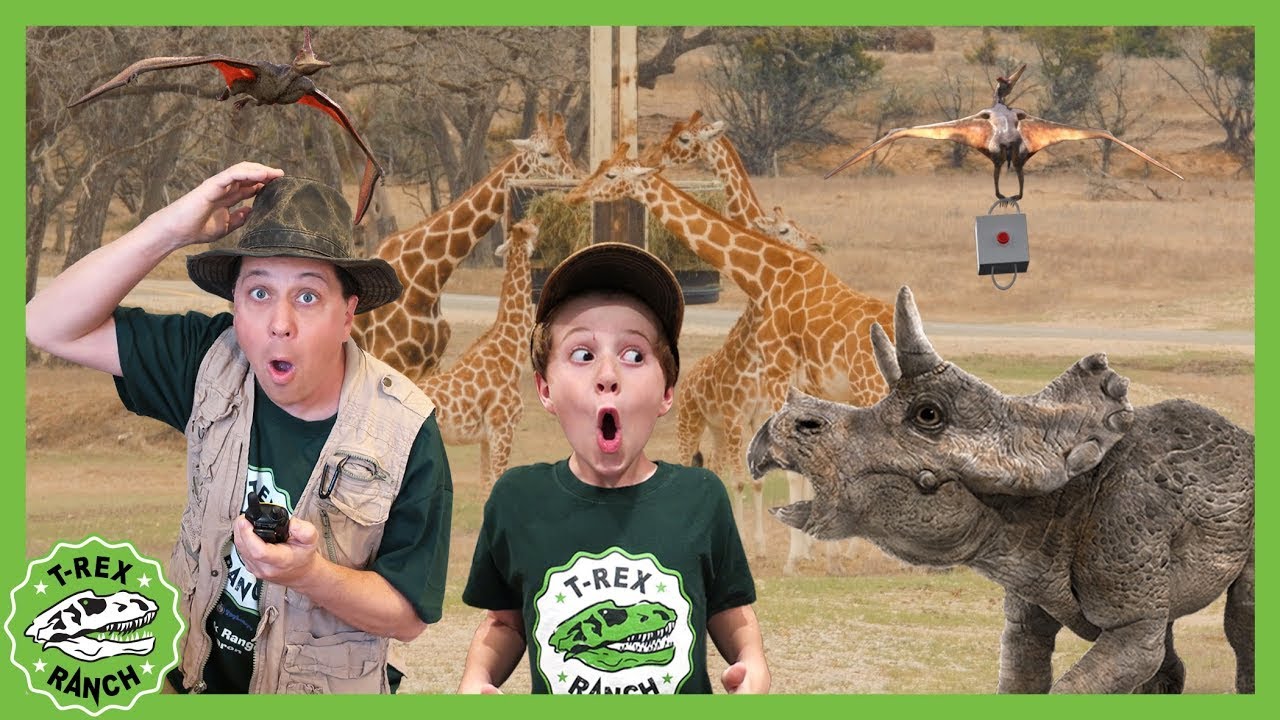 Dinosaurs & Wildlife Animal Adventure Park Zoo | Kids Show | Fun Time ...