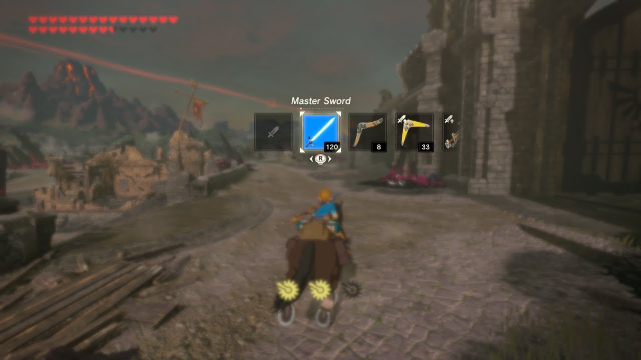 Zelda breath of the wild but the master sword is overpowered - YouTube