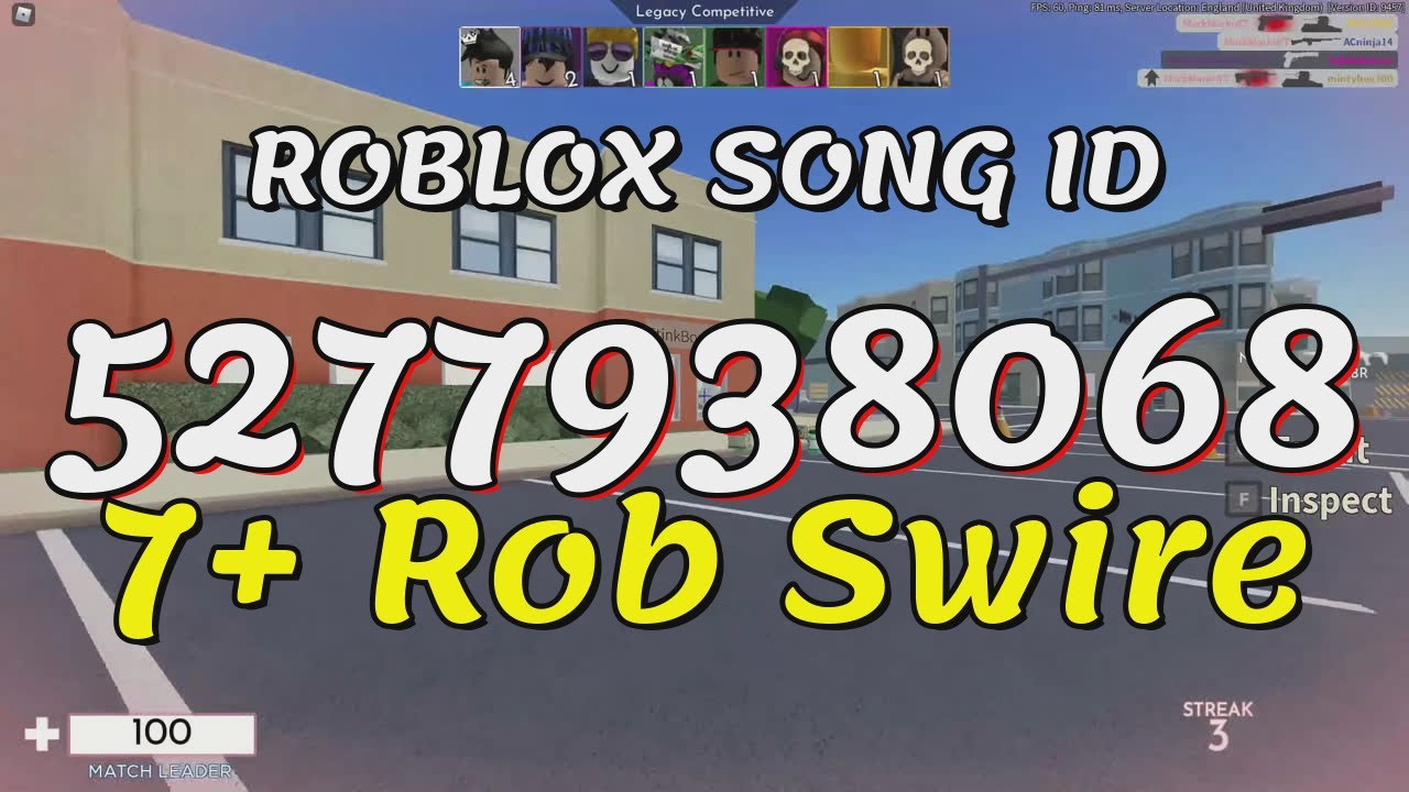 7+ Rob Swire Roblox Song IDs/Codes - YouTube