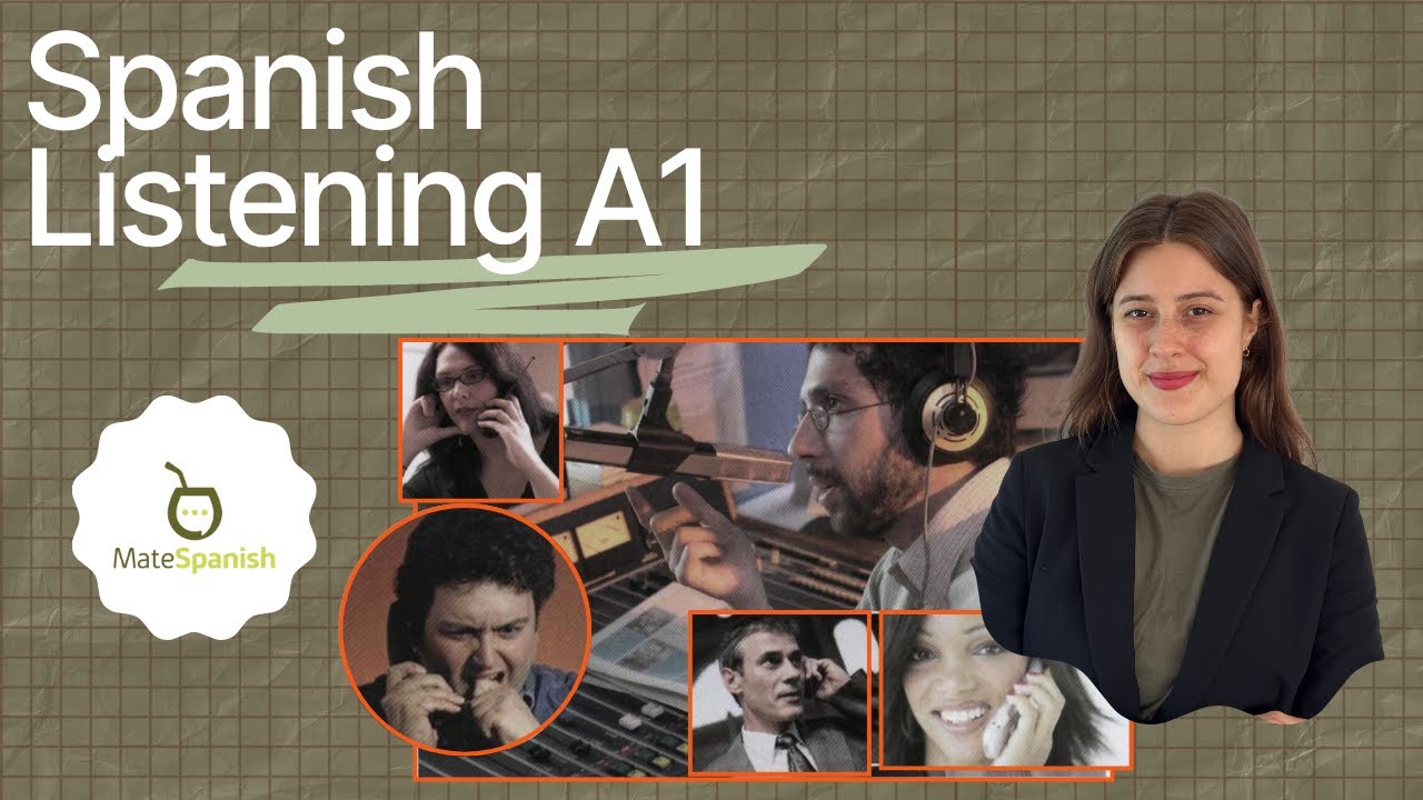 Presentarse | Comprensión auditiva A1- Spanish listening practice ...