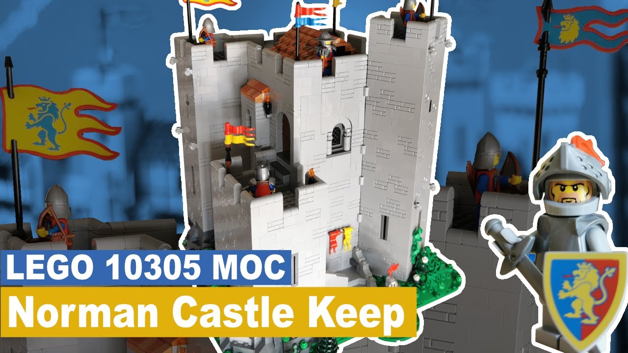Toller Bergfried! - LEGO 10305 MOC Norman Castle Keep - LEGO Castle ...