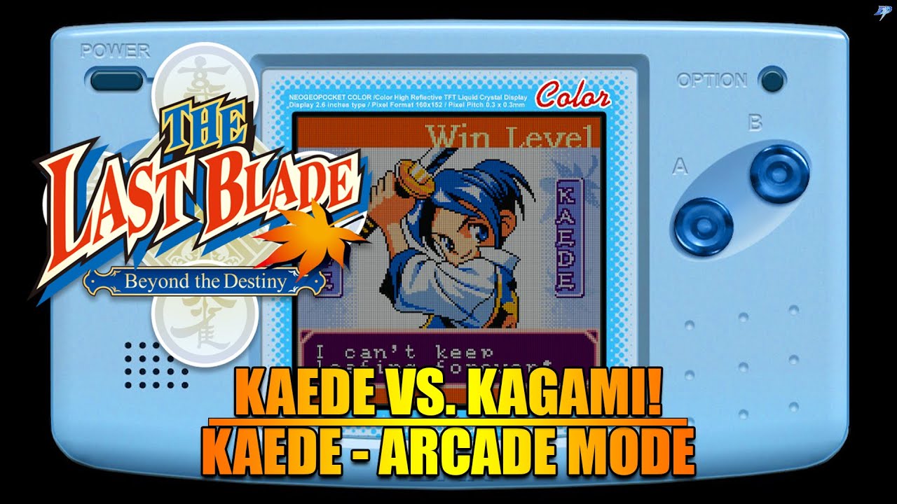 Kaede vs. Kagami! | Kaede Arcade Mode - The Last Blade: Beyond the ...