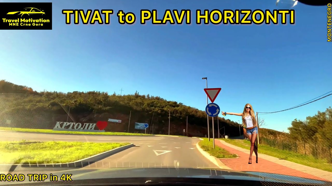 TIVAT 🚙 PLAVI HORIZONTI novim putem Zima 2023/4 - TIVAT to PLAVI ...