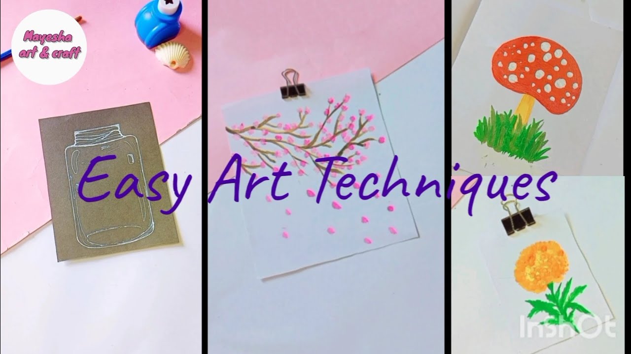 Easy Art Techniques Easy Techniques To Do Beautiful Art YouTube easy-art-techniques-easy-techniques-to-do-beautiful-art-youtube