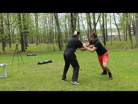 Linebacker Drills :: Block Destruction - YouTube