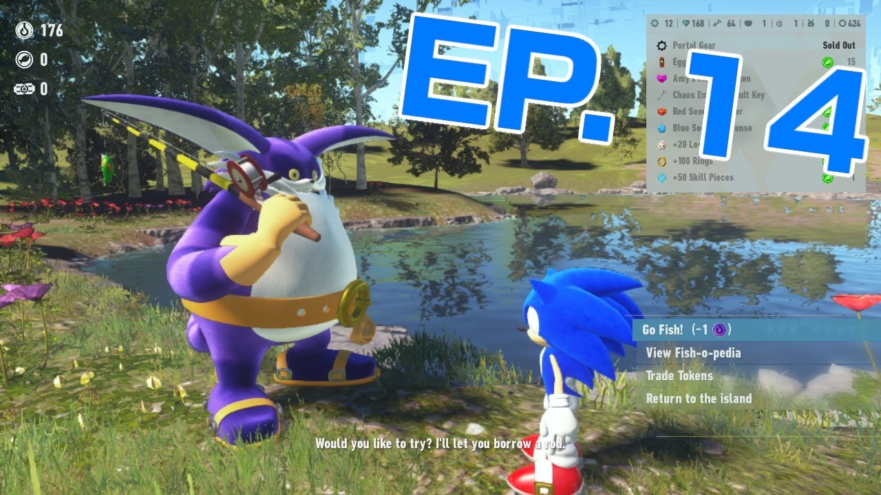 ALL KRONOS ISLAND FISH AND SIDE QUESTS COMPLETE!!! Sonic Frontiers Let ...