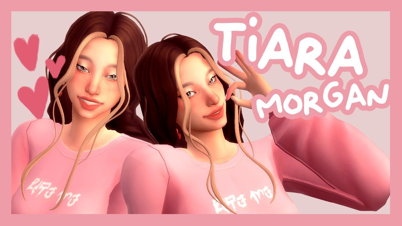 [The Sims 4] CAS : Tiara Morgan ♡ - YouTube