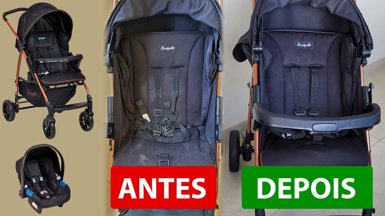 Carrinho Burigotto - Como Lavar e Montar - Vale a pena? Resenha e ...