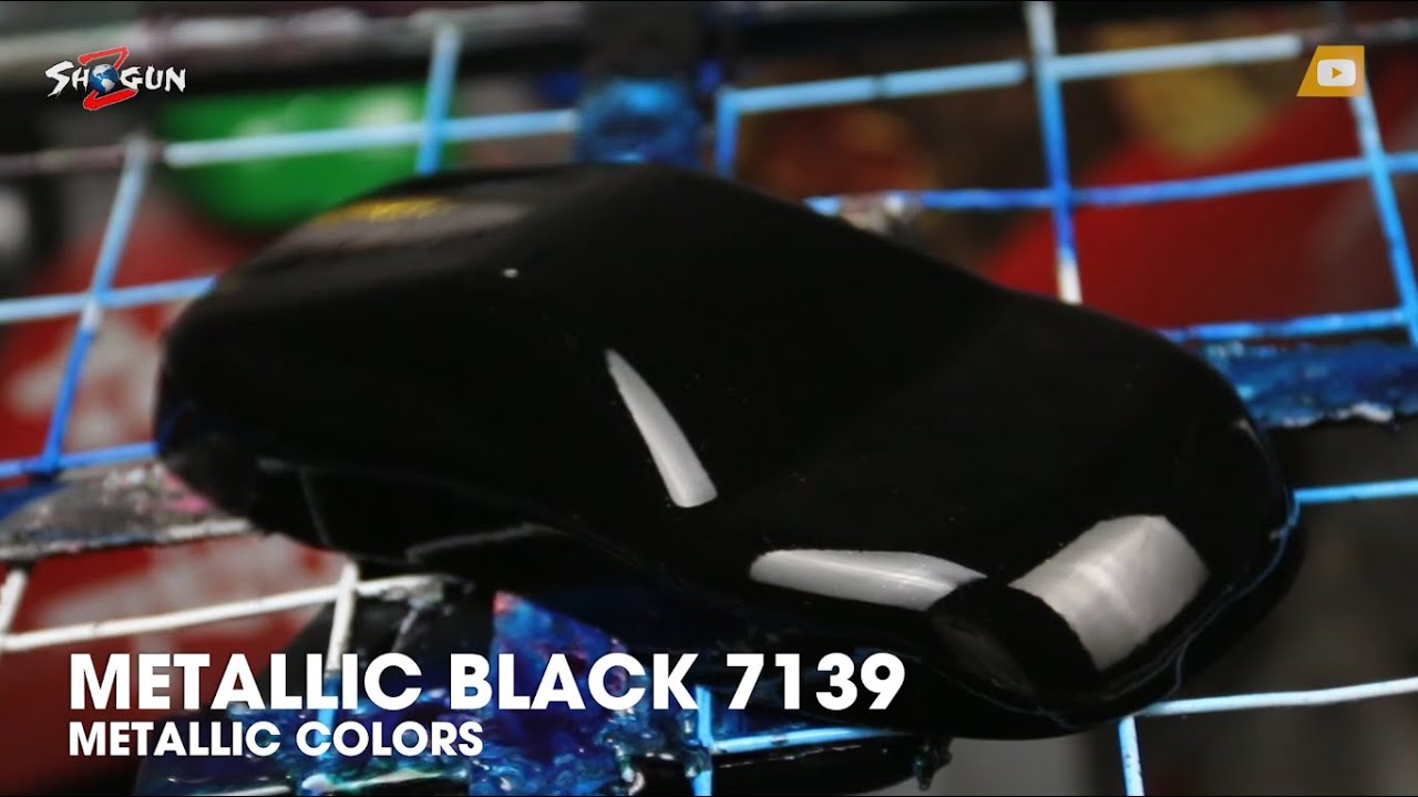 TUTORIAL PENGECATAN WARNA HITAM METALIK BLACK METALLIC 7139 BY SHOGUN Z ...