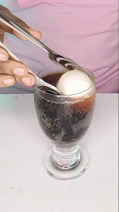 Egg + Coke = rubber egg #shorts #learnmore07 - YouTube