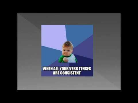 Inconsistent Verb Tense Lesson by Beth English - YouTube