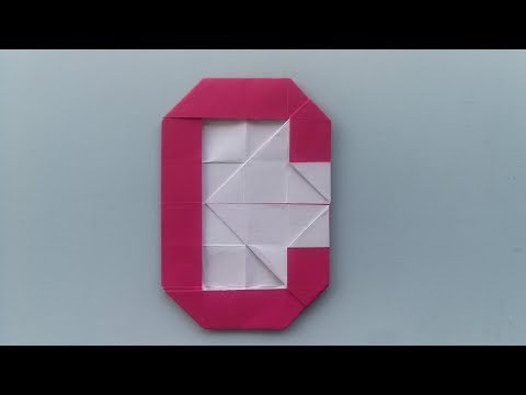 How to Make Origami Letter C
