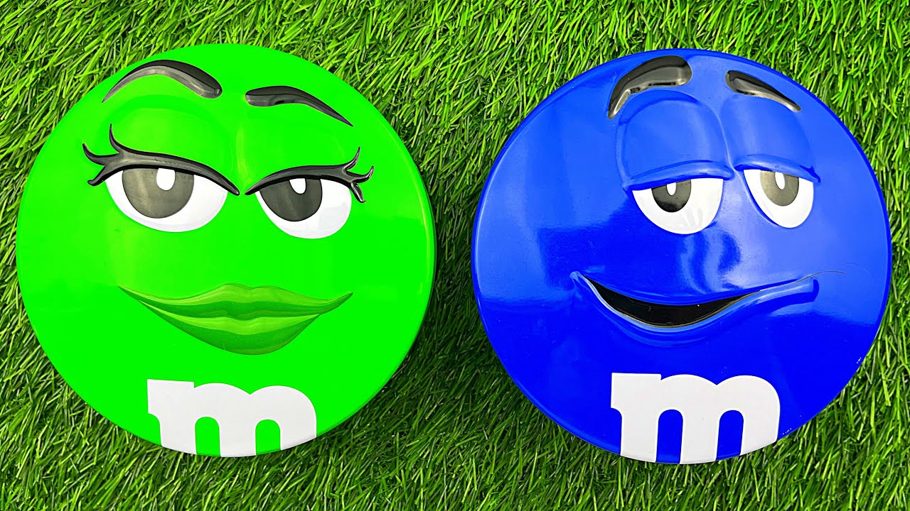 2 GIANT M&M'S Unboxing | Satisfying Candy Experience in Colorful Boxes ...