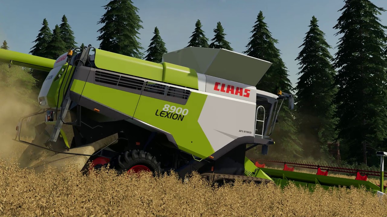 FS19 Claas Lexion 8900 - YouTube