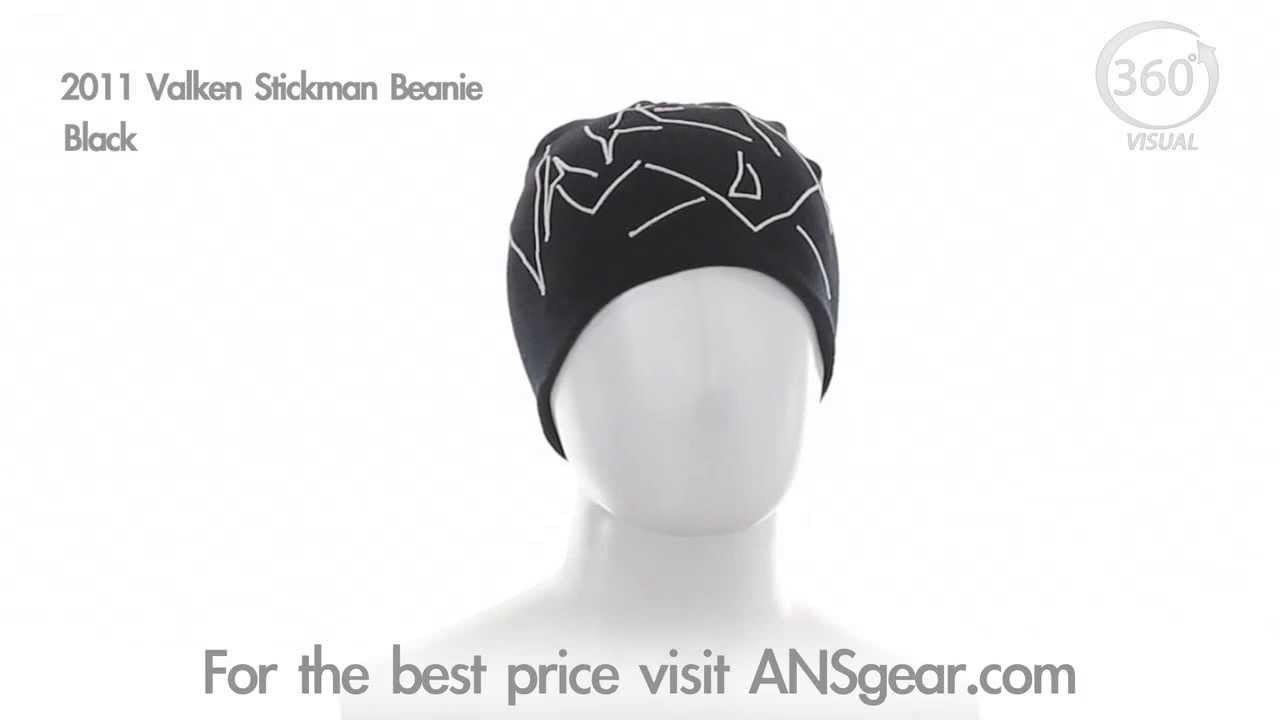 2011 Valken Stickman Beanie - Black - Visual 360 - YouTube