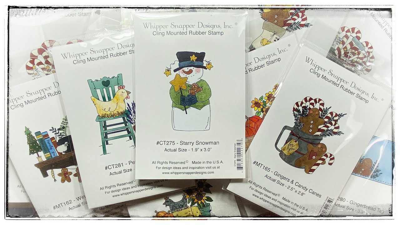 NEW! Fall/Winter Stamp Release | Whipper Snapper Designs - YouTube