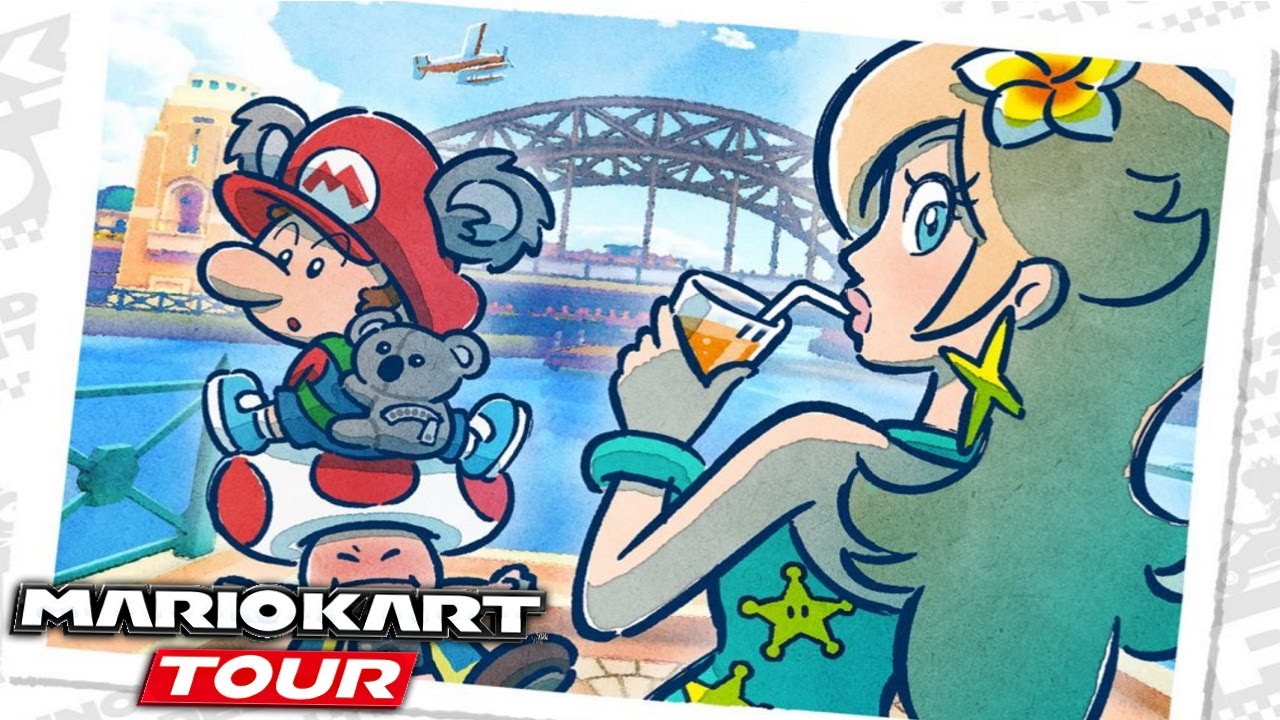 Mario Kart Tour 『マリオカートツアー』 First Look at Sydney Tour with Baby Mario ...