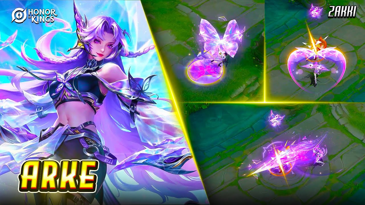 ARKE NEW SKIN | Skin Showcase | HONOR OF KINGS CN - YouTube