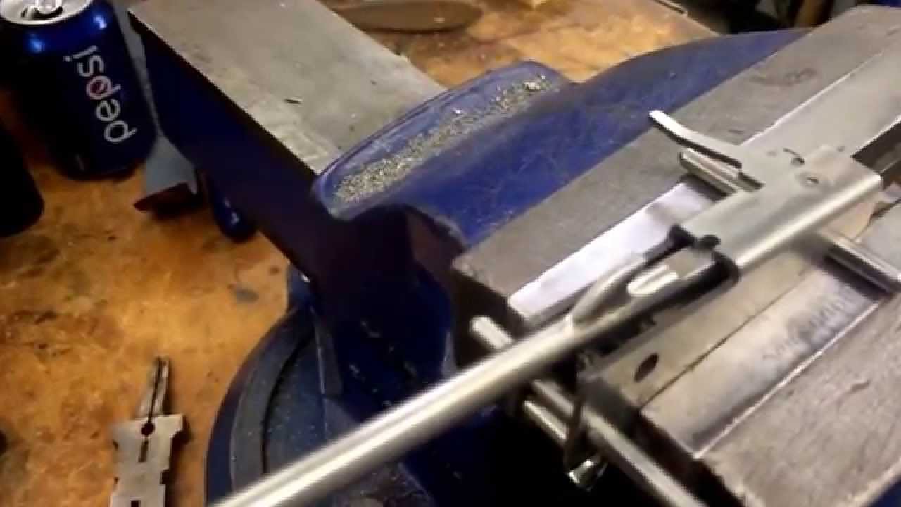 Homemade speargun trigger - YouTube