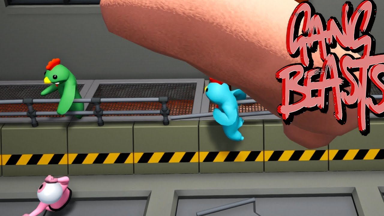 Big Pinky Bomb - GANG BEASTS [Melee] PS5 Gameplay - YouTube