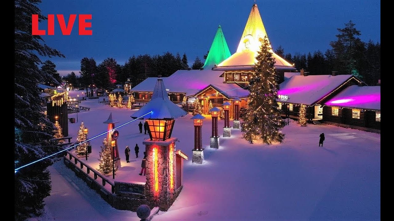 🔴LIVE CAM - Christmas Around the World🎆christmas songs youtube 🎉merry ...