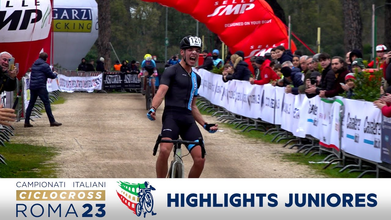 Campionati Italiani Ciclocross Roma 23 | highlights Juniores - YouTube