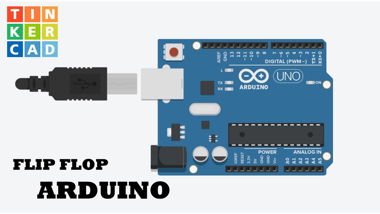 Tugas Flip Flop Arduino Youtube