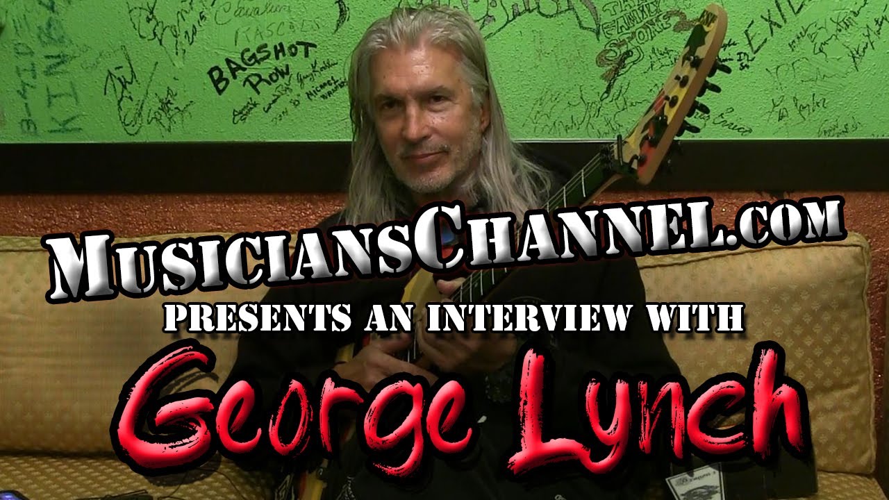 George Lynch Interview Pt 1 MusiciansChannel.com - YouTube