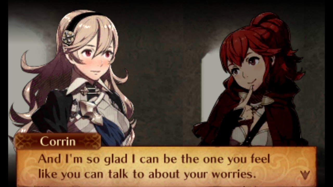 Female Corrin & Anna S Support - YouTube