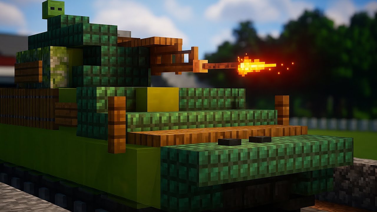 Minecraft Tutorial - Panzer PUMA ( Schützenpanzer ) - YouTube