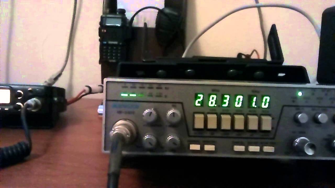 clear channel ar3300 tx/rx on a antron99 - YouTube