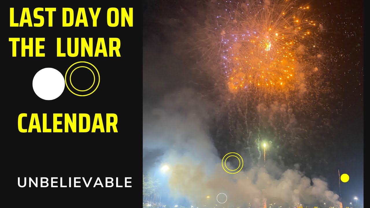 Fireworks in the last day on the LUNAR calendar- #Tet Vietnam - YouTube