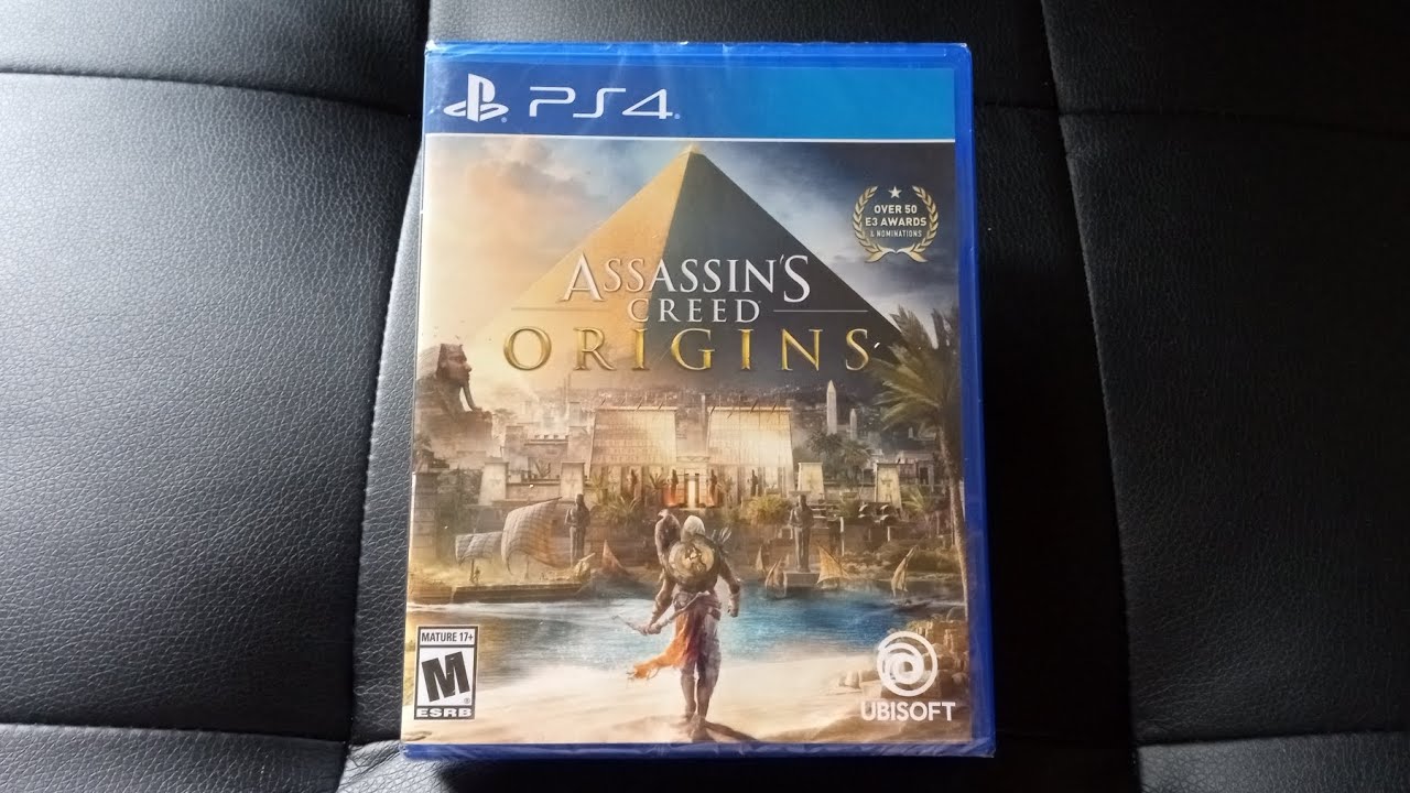 Assassin's Creed Origins PS4 Game Unboxing - YouTube