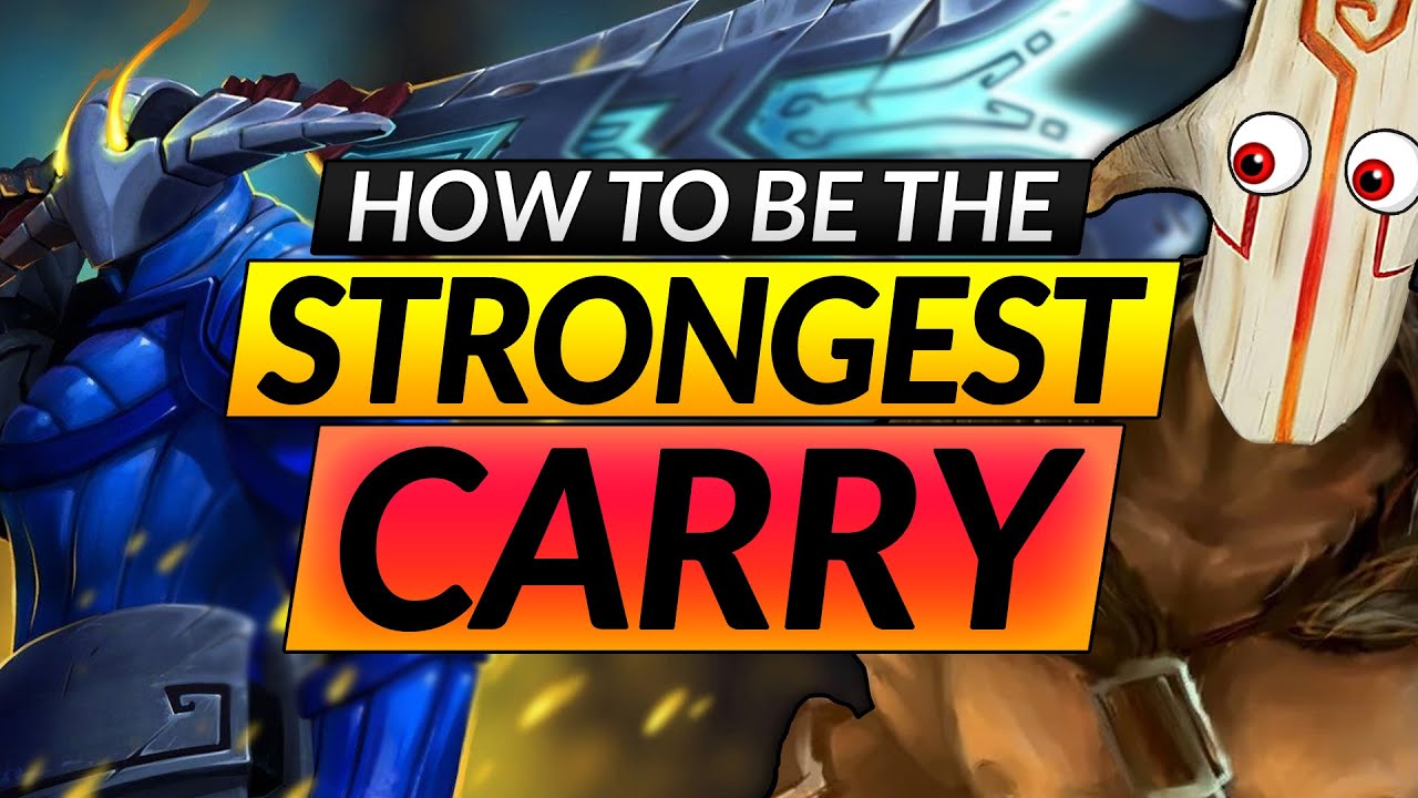 How to be THE STRONGEST CARRY - BROKEN Farming Patterns and Position 1 ...